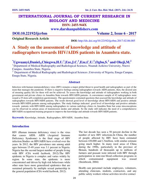 Pdf A Study On The Assessment Of Knowledge And Attitude Of