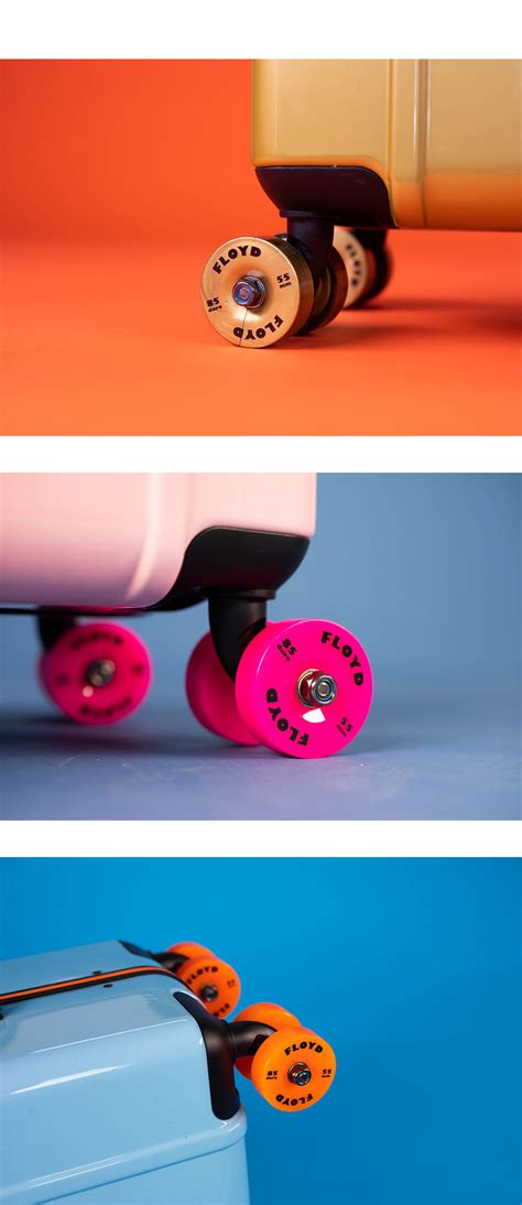 플로이드 휠 세트 네온 핑크 Floyd Kream