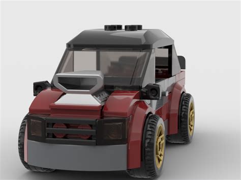 Lego Moc Simple Car By Pumpapastej Rebrickable Build With Lego