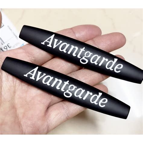For Benz AMG Brabus Car Avantgarde Logo Badge 3D Metal Sticker Bumper