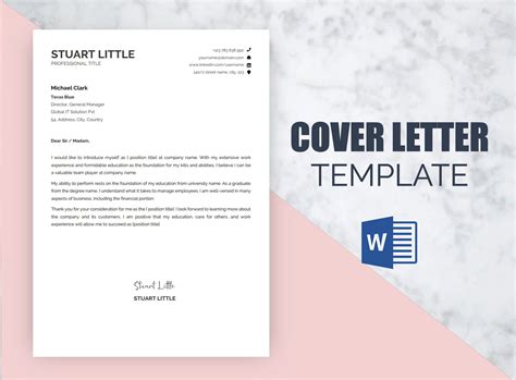Cover Letter Templates In Microsoft Word At Margie Barker Blog