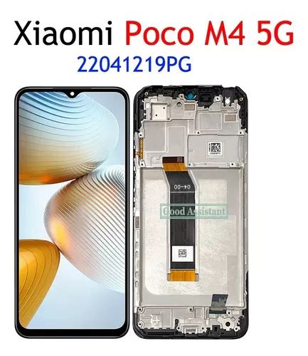 Tela Frontal Display Para Poco M4 5g C/ Aro 22041219pg Vivid | Frete grátis