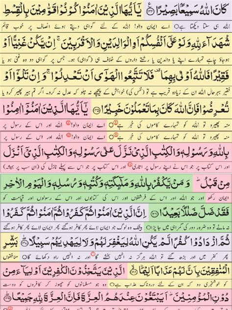 Surat Nisa Ayat 135 140 Pdf