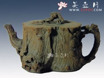 陈鸣远紫砂壶作品 松段壶价格 宜兴紫砂壶网