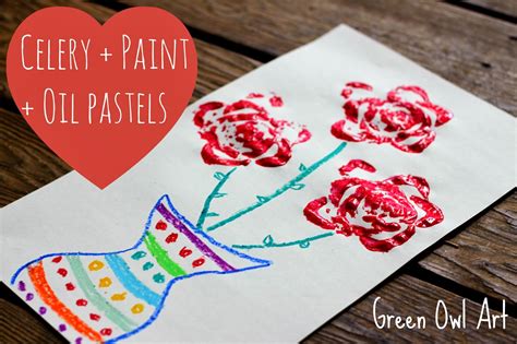 Green Owl Art Celery Rose Prints