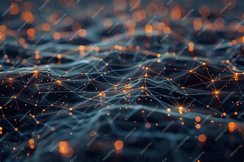 Premium Photo Chart The Evolving Topology Of Interconnected Node