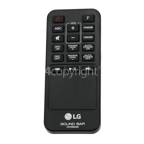 LG Sound Bar Remote Control 4lg Co Uk