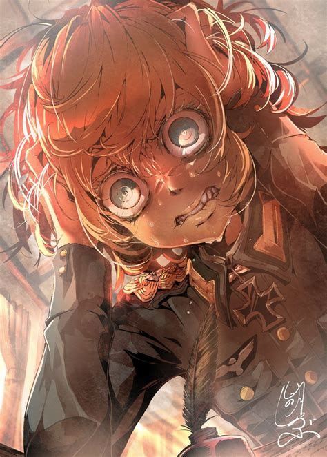 Tanya Von Degurechaff ターニャ・フォン・デグレチャフ イラスト ターニャ 絵