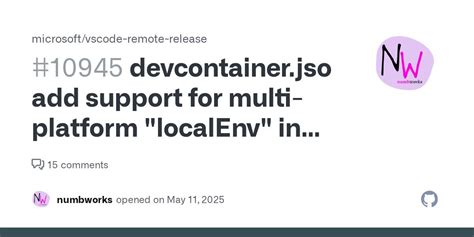 Devcontainerjson Add Support For Multi Platform Localenv In Mounts · Issue 10945