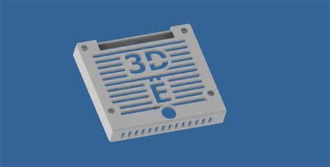 3d Printed Lcd Cover Ender 3 By Compadrevlad Pinshape
