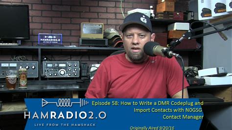 Episode 58 Writing A Dmr Codeplug And N0gsg Contact Manager