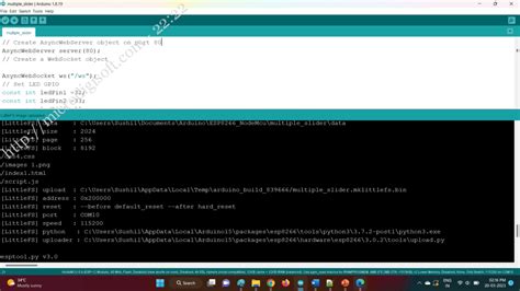 Esp8266 Nodemcu With Multiple Sliders Control Led Brightness