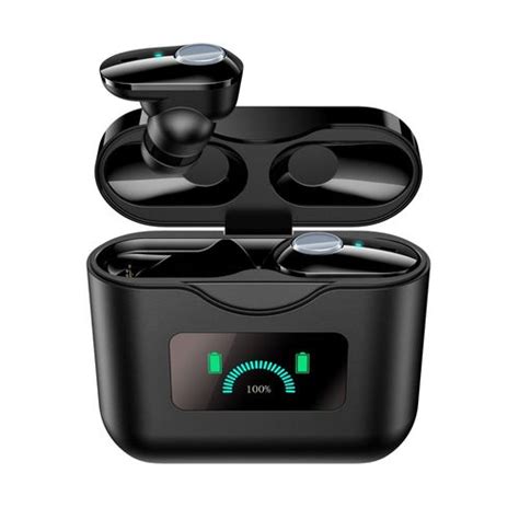 TWS Bluetooth Couteur Sans Fil ANC Casque Antibruit Actif IPX Contr Le Tactile Tanche
