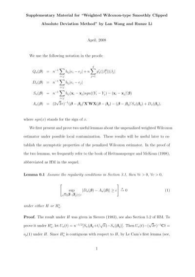 Weighted Wilcoxon Type Smoothly Clipped Absolute Deviation Method