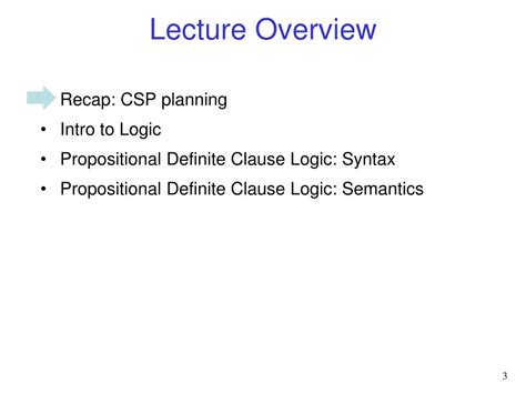 ppt logic intro and propositional definite clause logic powerpoint