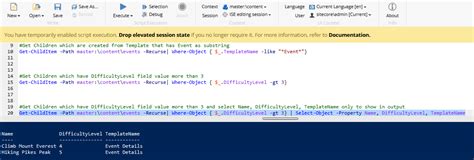 Sitecore Powershell 3 Filtering The Result Set Using Where Object Blogs Perficient