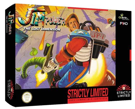 Jim Power The Lost Dimension Ntsc Limtited Edition For Super Famicom