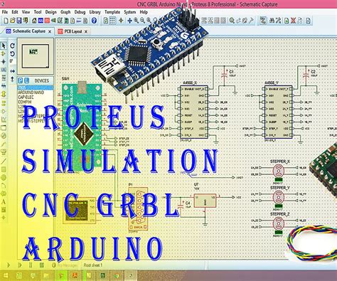 Proteus Simulation CNC GRBL Arduino Grbl Arduino Arduino Cnc