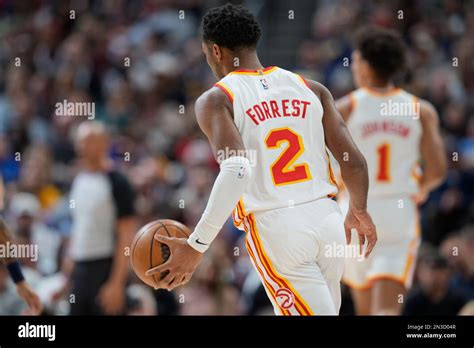 Atlanta Hawks Guard Trent Forrest 2 In The Second Half Of An Nba