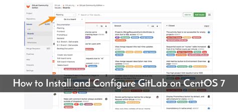 how to install and configure gitlab on centos 7