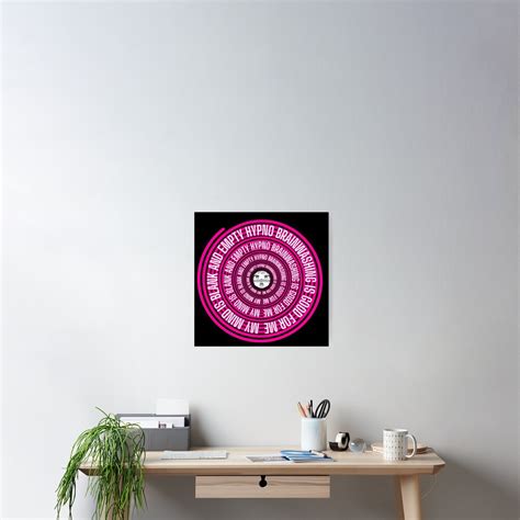 Hypno Spiral Brainwashing Pink Sissy Slave Mind Melting Hentai Poster