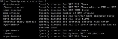 Some Addition NAT Services