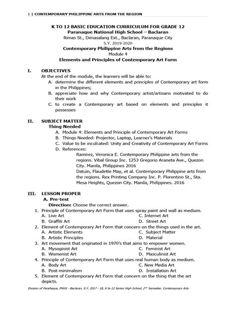 Module 4 1 Download Free Pdf Composition Visual Arts Minimalism