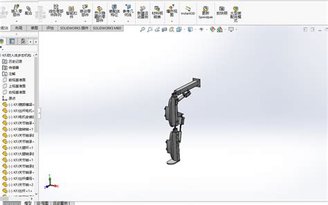 步态康复机 Solidworks 2018 模型图纸下载 懒石网