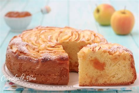 TORTA MELE E MARMELLATA Sofficissima