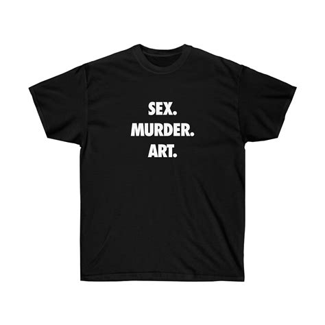 Slayer Sex Murder Art T Shirt Grittyreboot