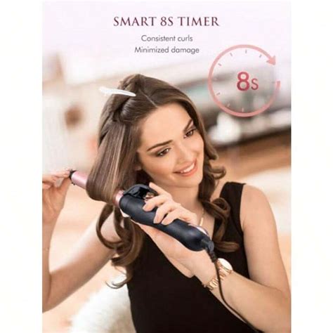 25mm Automatic Rotating Curling Iron Ceramic Hair Curler For All Hair