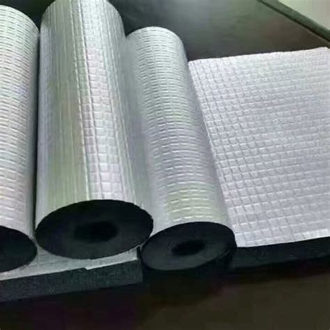 橡塑保温板 金威贴铝箔bi级板材 金福莱斯橡塑套管 支持定制40mm厚度