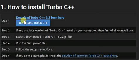 C Language Download And Setup For Windows