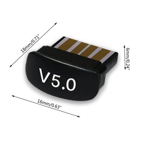 Usb Bluetooth Adapter Bt 5 0 Wireless Computer Rec Grandado