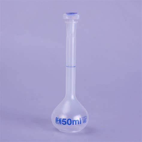 50ml Polypropylene Volumetric Flask With Pp Stop L Vicedeal