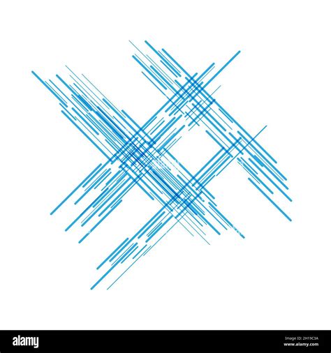 A Design Element Made Of Intersecting Lines Flat Style Stock Vector Image Art Alamy