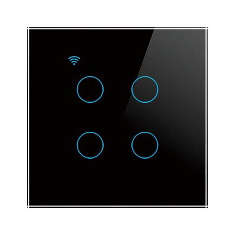 Tuya Smart Life Light Switch Wifi Touch Sensor Smart Switch App Remote Control No Neutral Wire