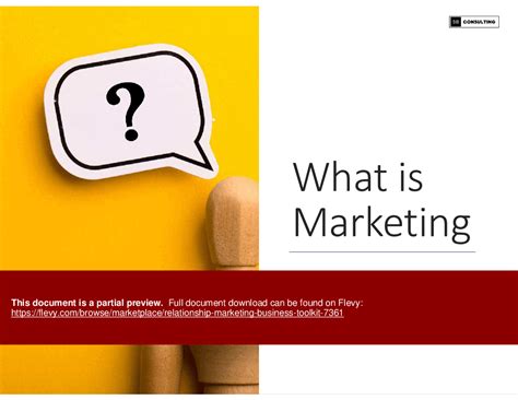 Relationship Marketing Business Toolkit Ppt Slide Deck