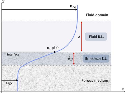 Sketch Of Velocity Profile In A Porousfluid Medium Download