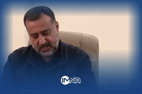 لحظه وداع با پیکر شهید سید رضی در روز گذشته فیلم ایمنا