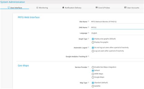 01 3 Prtg Setup 1 System Administration Prtg Network Monitoring 네트워크 서버 어플리케이션