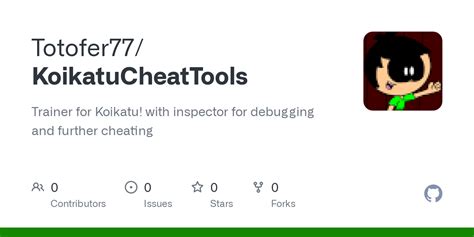 GitHub Totofer KoikatuCheatTools Trainer For Koikatu With Inspector For Debugging And