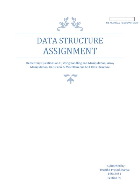 Ds Algo Pdf Computer Programming Areas Of Computer Science