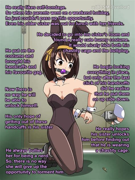 Simple Self Bondage Gone Wrong Rchastityhentai