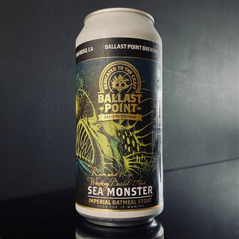 Ballast Point Brewing Company Sea Monster 440ml My Beer Dealer