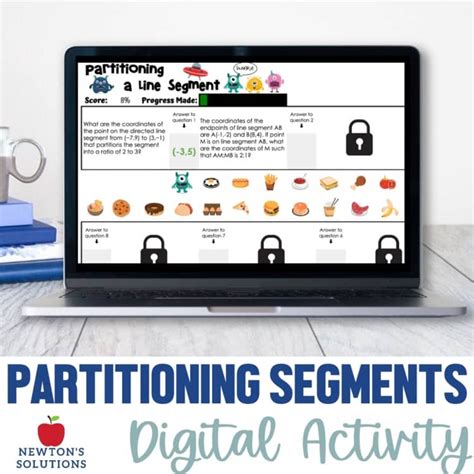 partitioning a line segment digital activity by newton s solutions
