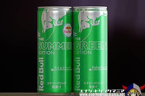 [review] Red Bull Summer Edition 2024 Lime Japan Energy Drink Mania