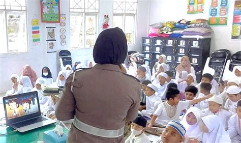 Satlantas Polresta Palangka Raya Gelar Program Police Goes To School Kalteng Today