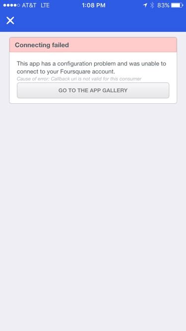 Ios Oauth Suddenly Not Working On Iphone With Fs App Installed Only