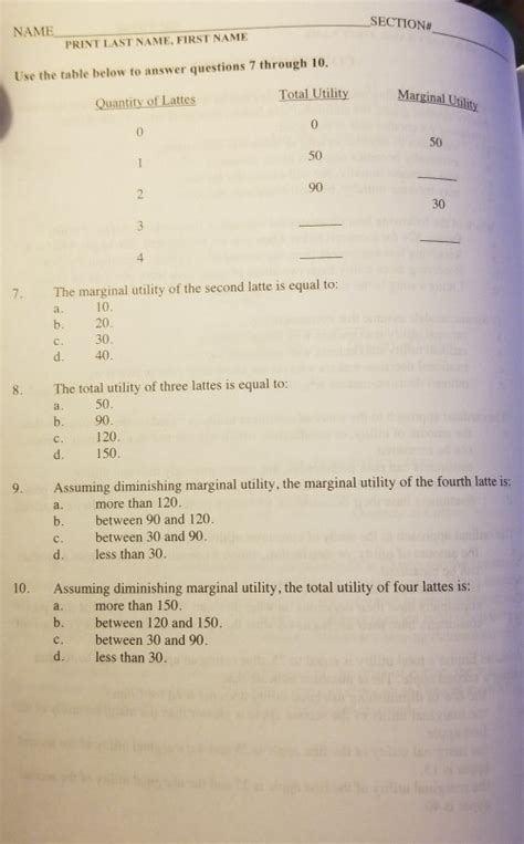 solved section name print last name first name use the